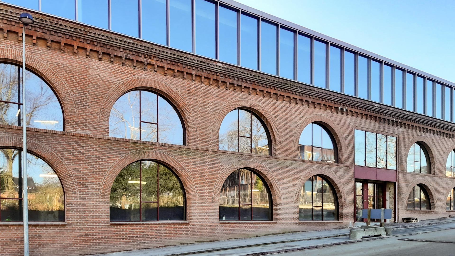 Rød lagerbygning - Carlsberg | HS Hansen